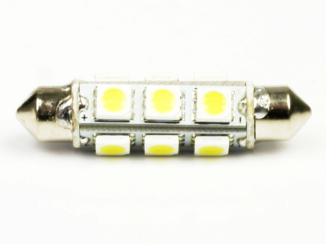 ŻARÓWKA LED C5W 12 SMD 5050 C10W rurka 44 mm 5903726606301 za 14.99PLN z Warszawa - Allegro ...