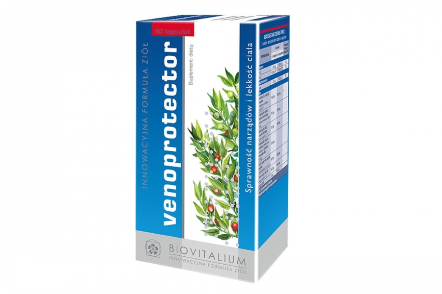 Výživový doplnok Biovitalium Venoprotector CLA kapsule 60 ml 60 ks ...