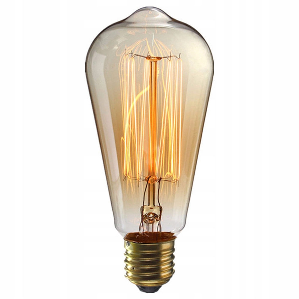 Żarówka Dekoracyjna Ozdobna Retro Edison St64 E27 Savineo Sklep