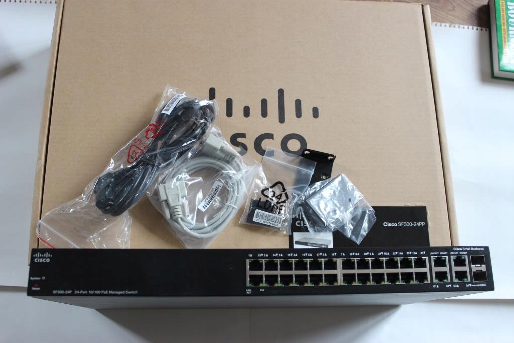 switch CISCO SF300-24PP-K9-EU rack 1U PoE 24 porty - Sklep, Opinie ... switch CISCO SF300-24PP-K9-EU rack 1U PoE 24 porty - Sklep, Opinie ...