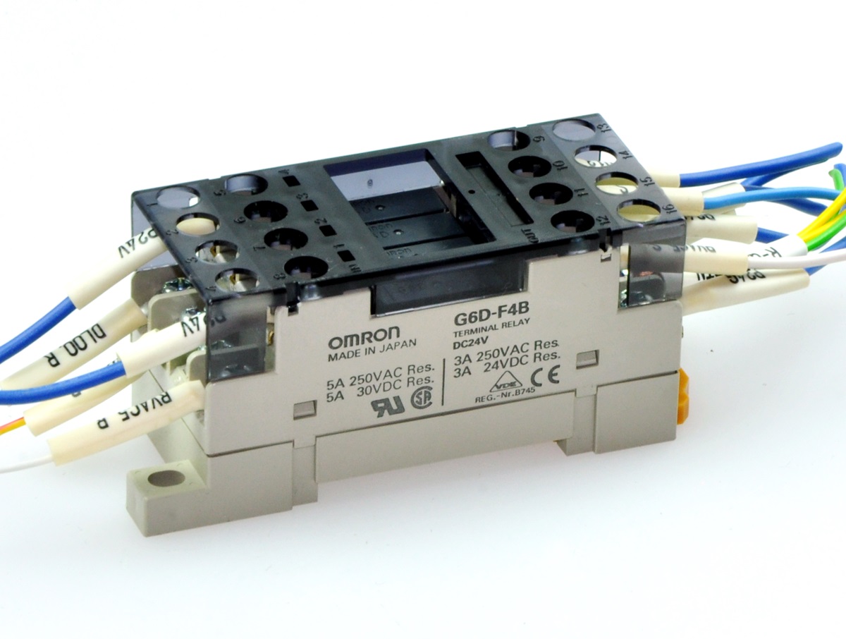 G6d F4b Dc24 Omron Terminal Relay Przekaźnik G6d F4b Dc24 • Cena