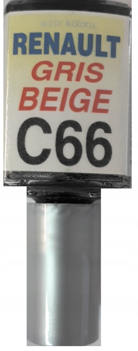 Zaprawka do rys 10ml RENAULT DACIA C66 GRIS BEIGE 5906379506486 za 18.00PLN z Kraków - Allegro ...