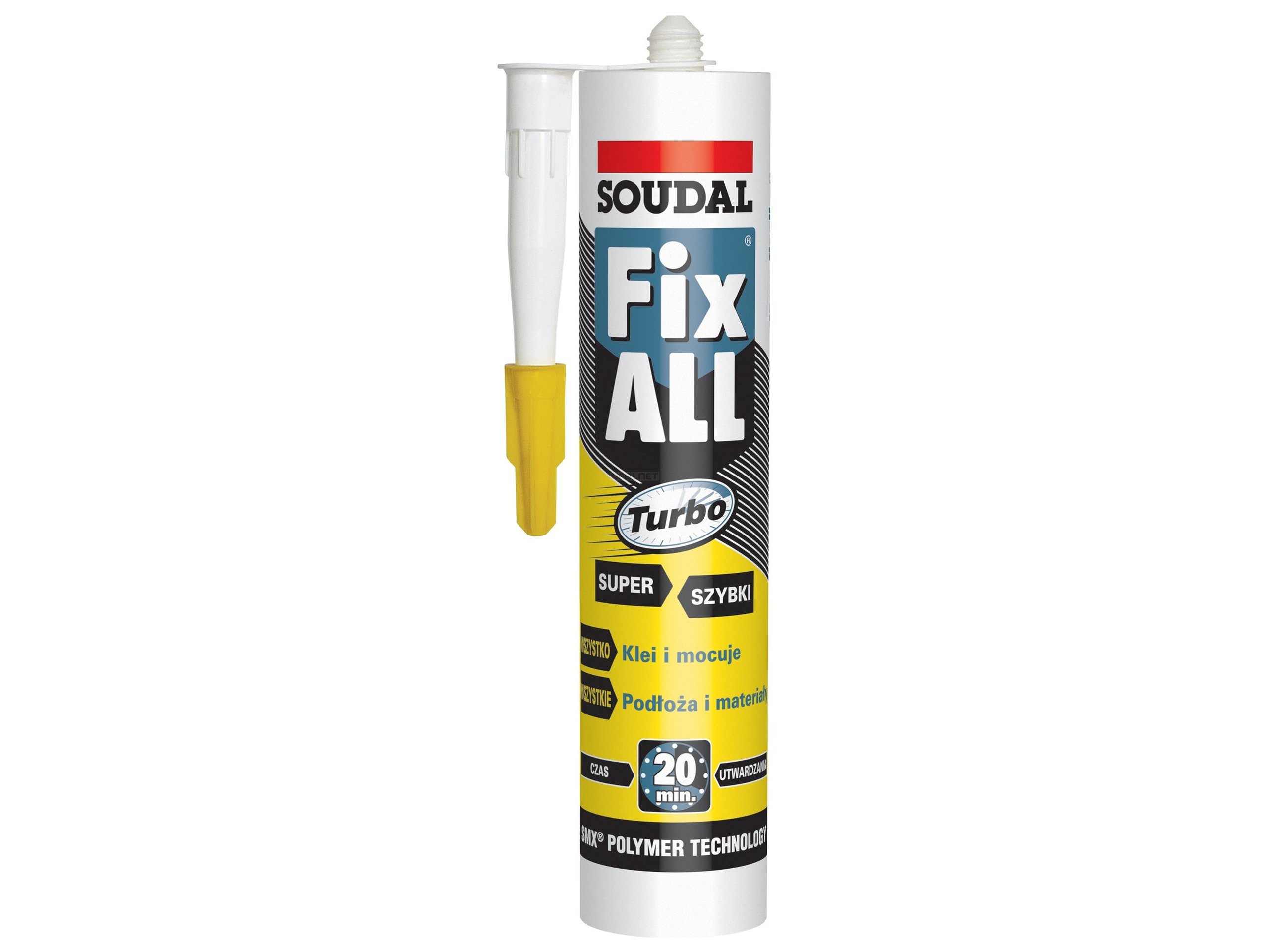SOUDAL UNIWERSALNY KLEJ FIX ALL TURBO (5411183105409) • Cena, Opinie • Kleje 6637212318 • Allegro