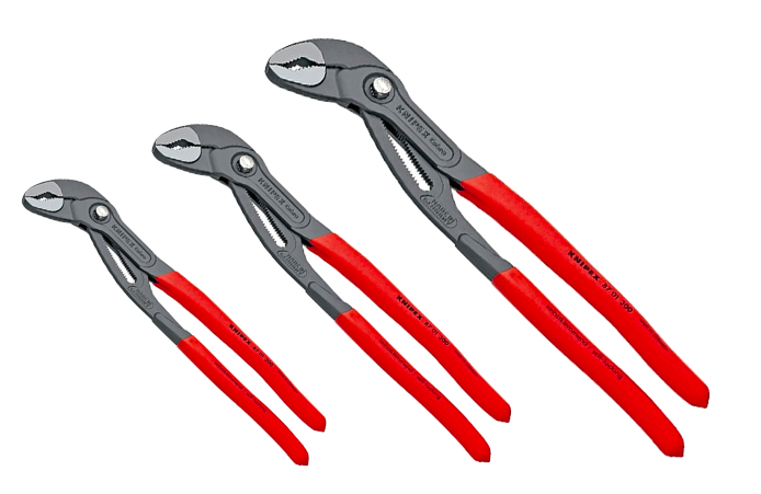 KNIPEX COBRA ZESTAW KLUCZE 87 01 180 250 300 mm (4003773034087) • Cena ... KNIPEX COBRA ZESTAW KLUCZE 87 01 180 250 300 mm (4003773034087) • Cena ...