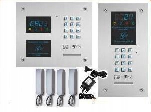 Domofon cyfrowy ELPROD by WEKTA cztero 4 rodzinny (2wire) • Cena, Opinie 10522381608 • Allegro.pl