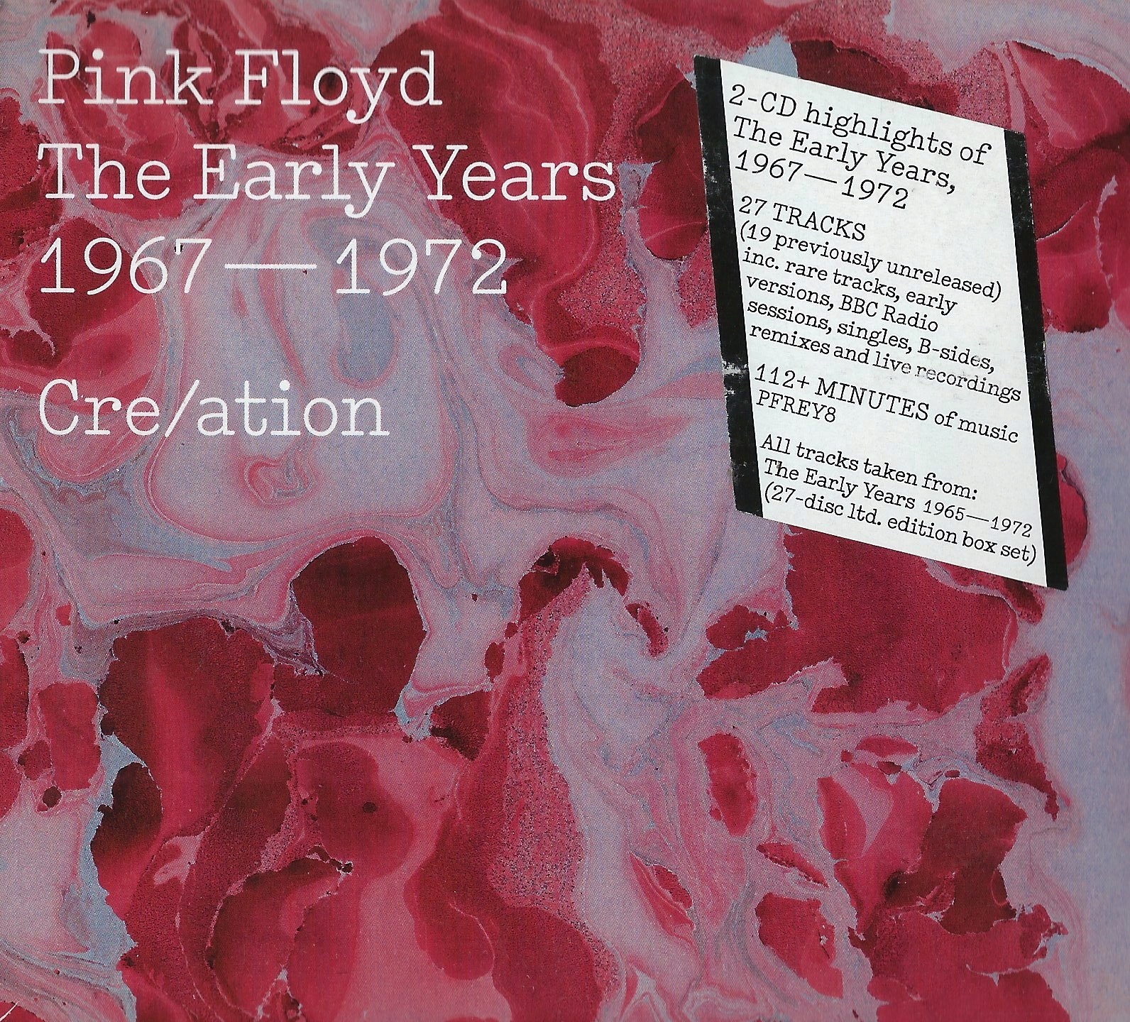 ( Pink Floyd THE EARLY YEARS 1967-72 CRE/ATION 2CD 13488003230 - Sklepy ...