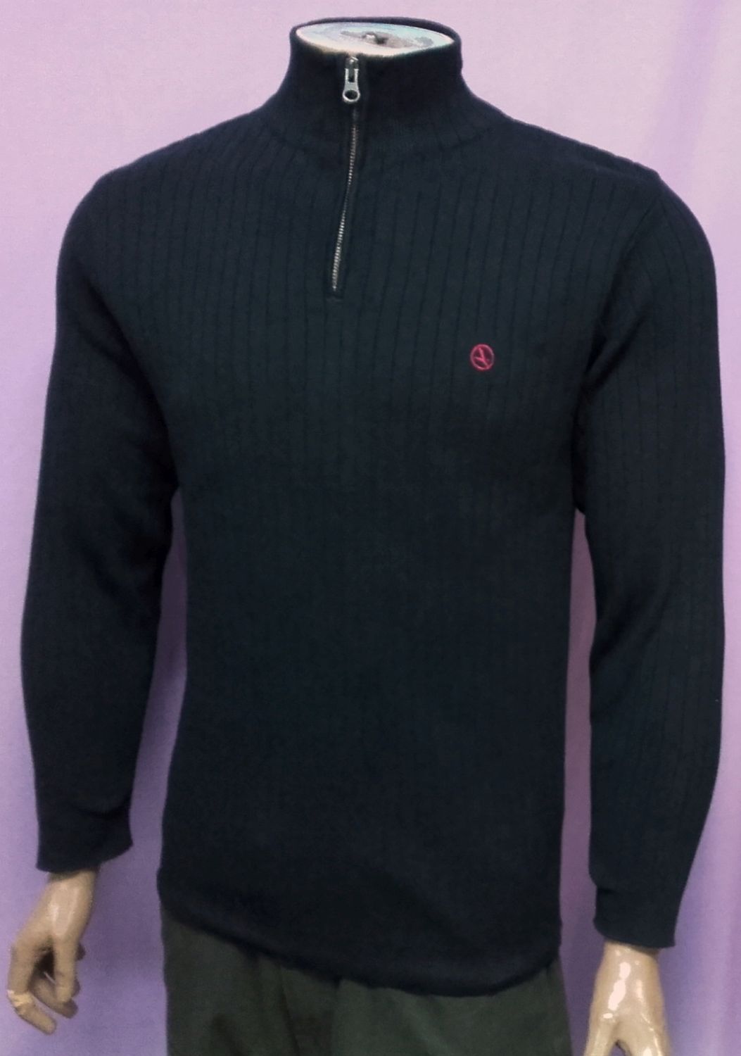 SWETR SWETER MESKI CZARNY MARKOWY AIGLE M • Cena, Opinie • Swetry ...