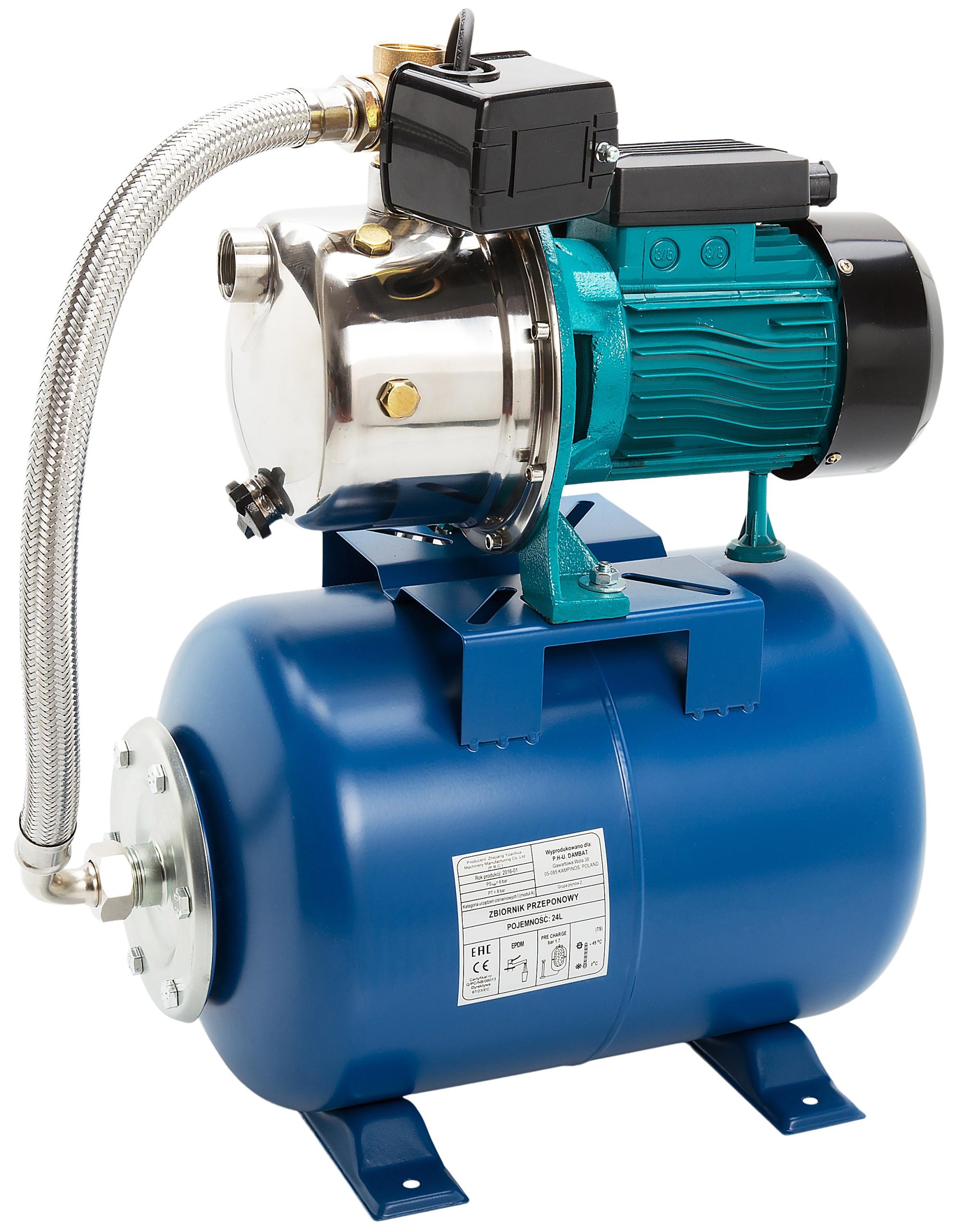 AJ50/60 zestaw hydroforowy zbiornik 24l pompa AJ (5903887213400) • Cena ...