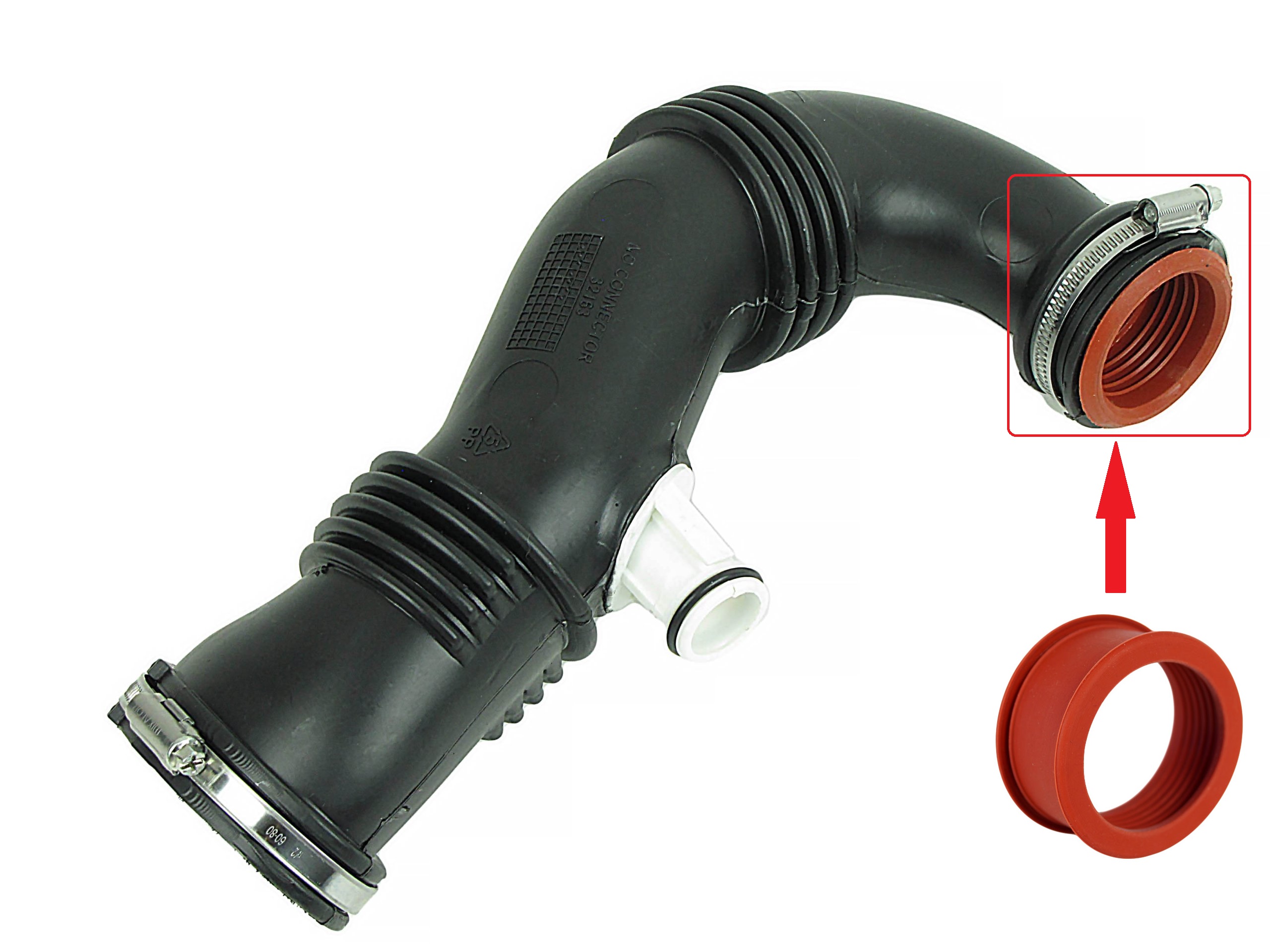 USZCZELKA TURBINY CITREON C2 C3 BERLINGO PEUGEOT 206 207 1.6 HDI 1434 ...