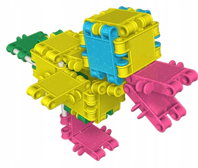 Klocki Clics - CP011 Plany budowy Glitter 24w1 A4 7667131903 - Allegro.pl