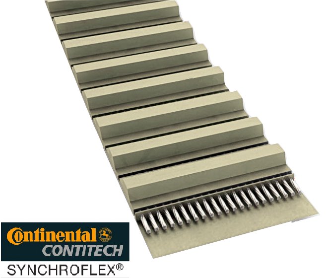 Pas zębaty Continental Synchroflex T10/1880 1 mm • Cena, Opinie - Allegro