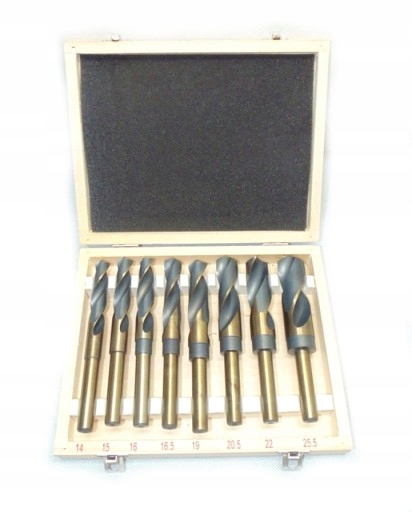 WIERTŁA NWKa HSS KOBALTOWE DO METALU DREWNA 8EL. • Cena, Opinie ...