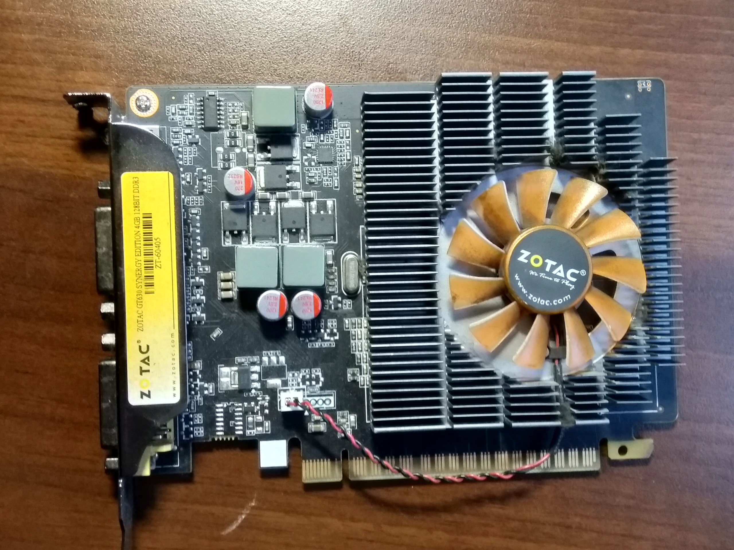 GeForce GT 630 ZOTAC 4GB 128bit 100% sprawna, BCM - 7757240660 ...