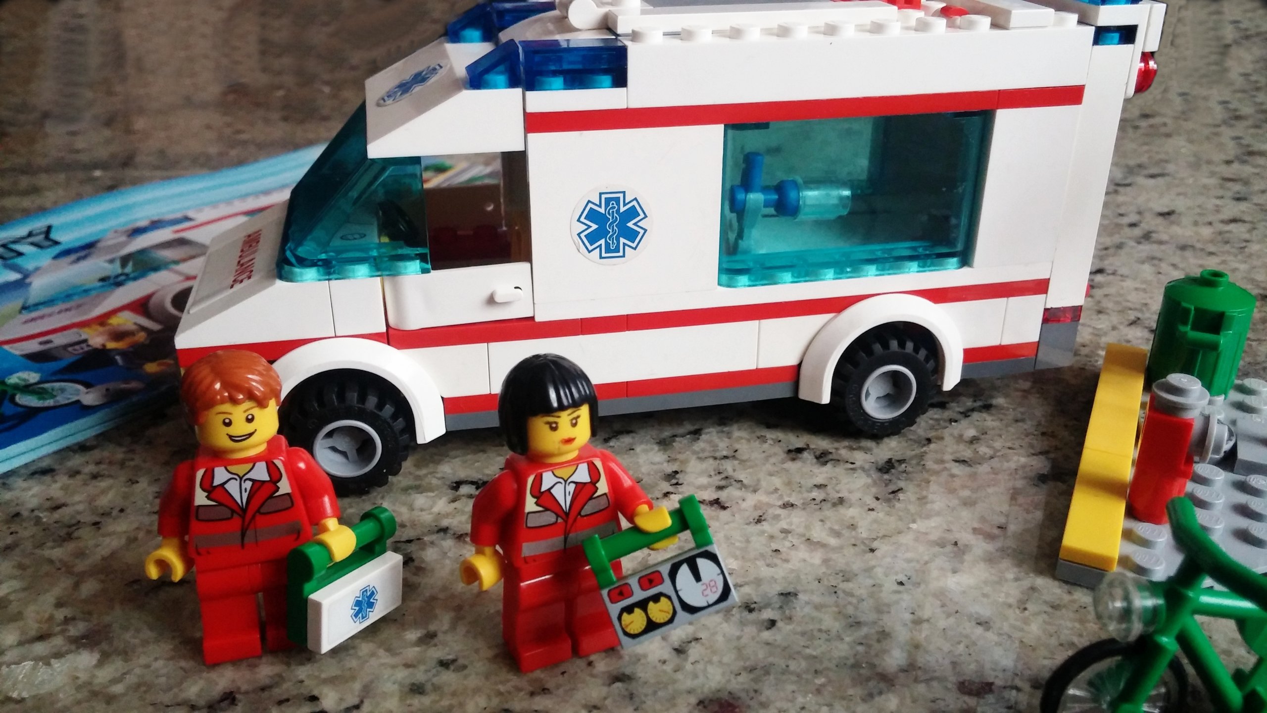 LEGO City 4431 KARETKA / AMBULANS - KOMPLETNY - 7247354934 - oficjalne ...
