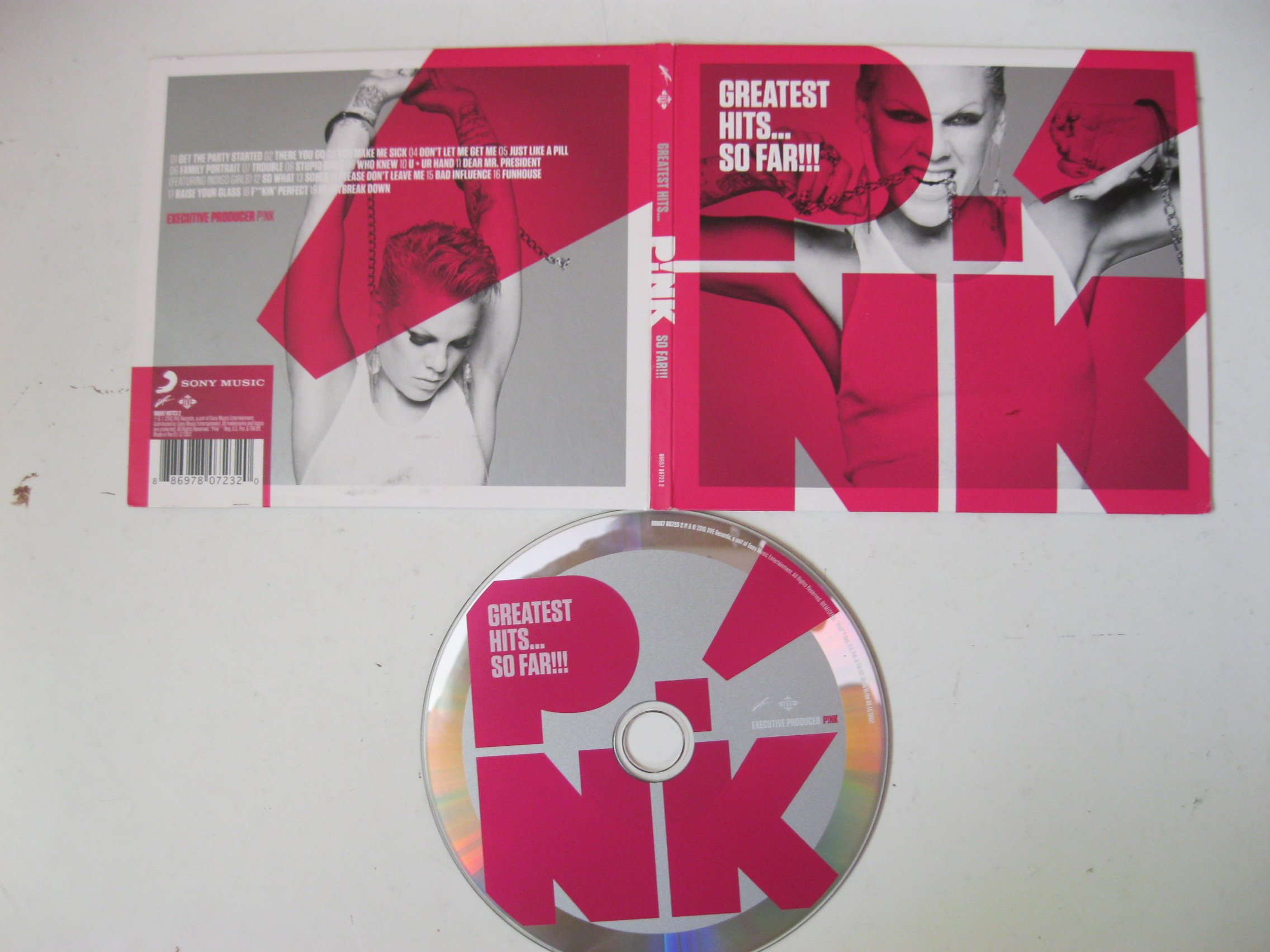 PINK - GREATEST HITS...SO FAR!!! - 7337760861 - oficjalne archiwum allegro
