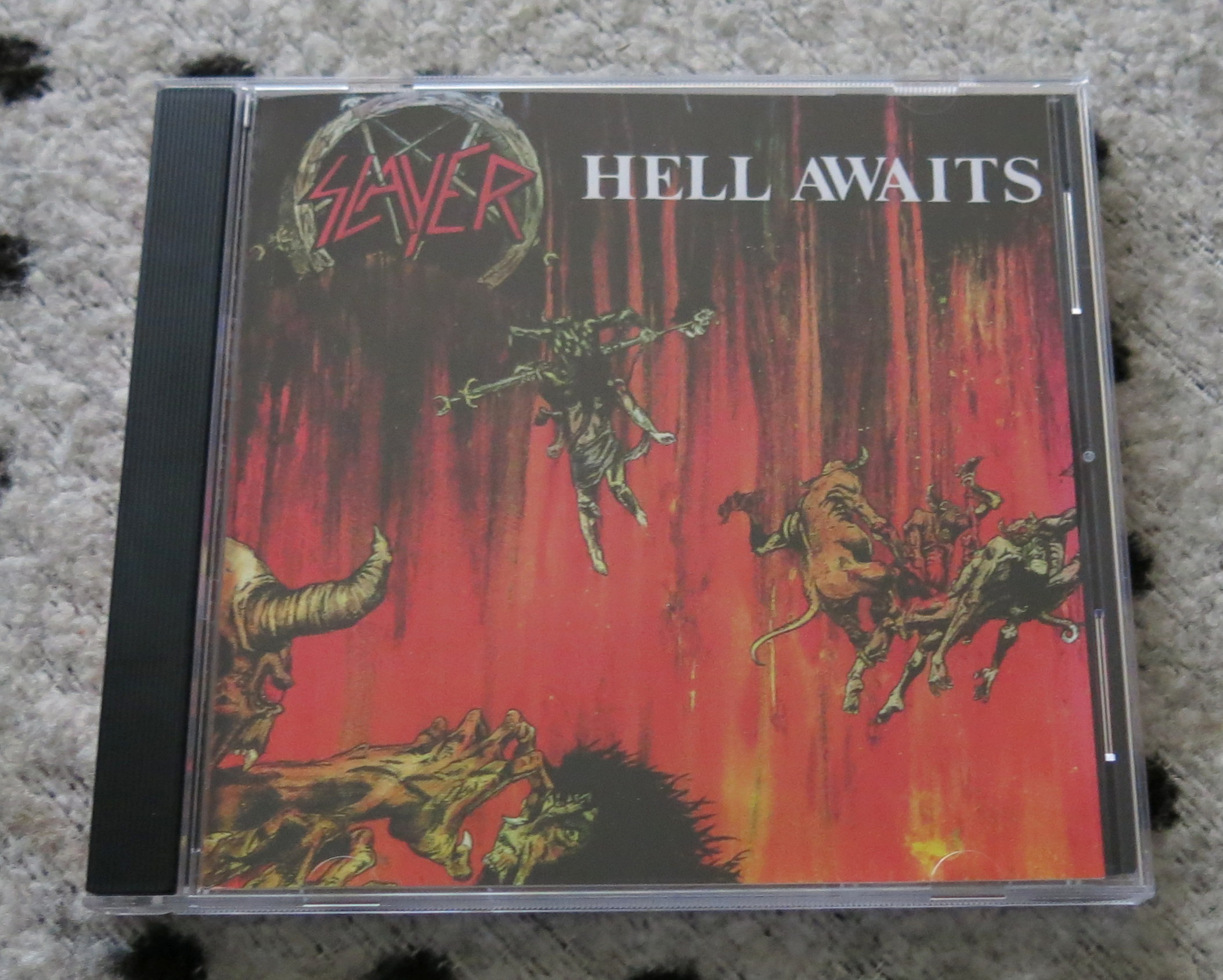 SLAYER - Hell Awaits CD METALLICA COMBAT RE-PRESS - 7110891652 ... SLAYER - Hell Awaits CD METALLICA COMBAT RE-PRESS - 7110891652 ...