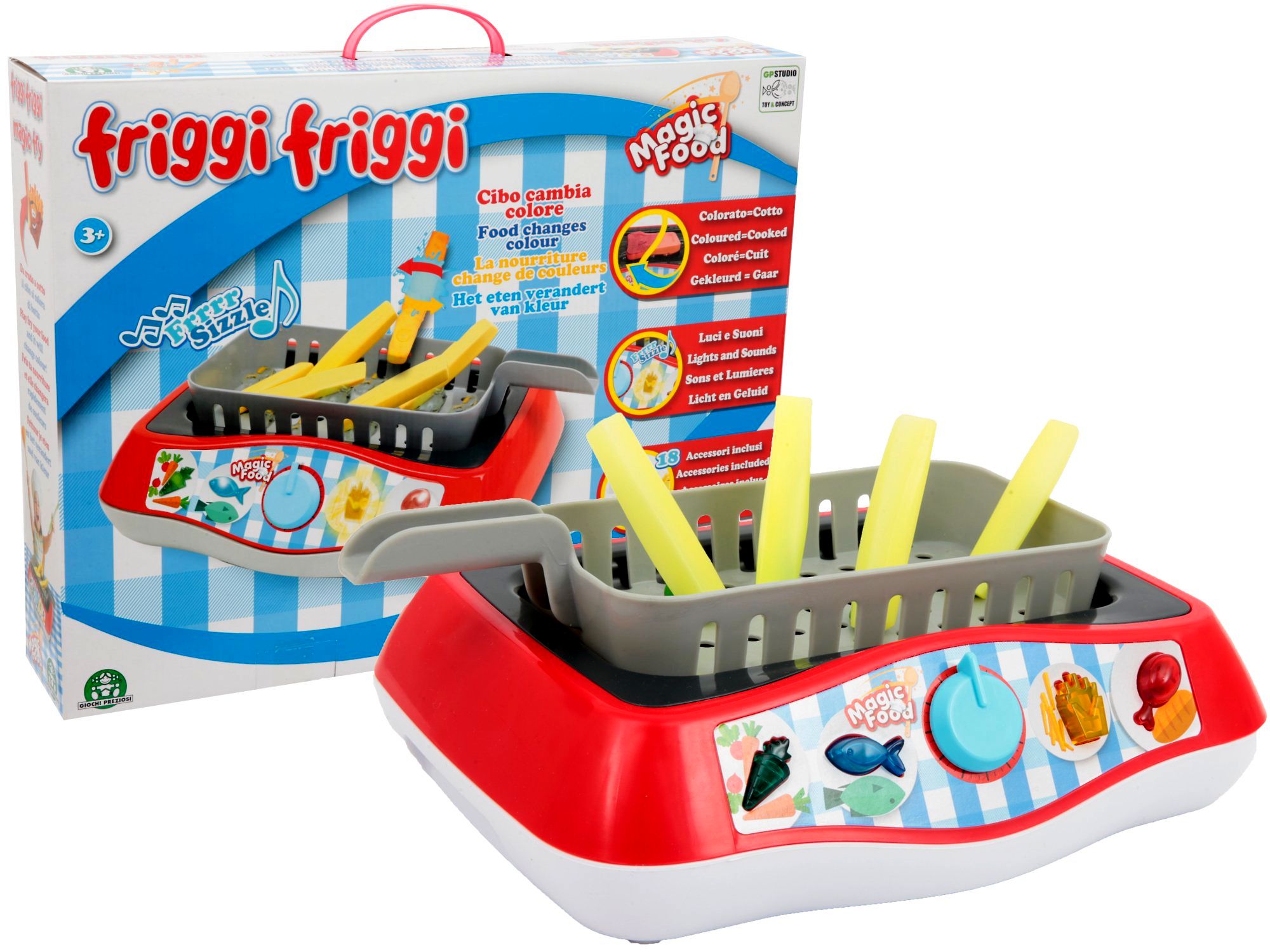 MAGIC FRY FRIGGI Zestaw DO GOTOWANIA SMAŻENIA TV - 6992295465 ...