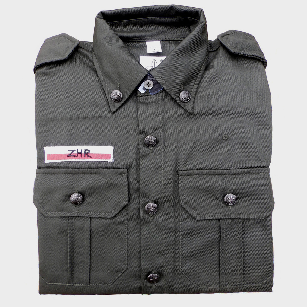 Bluza harcerska ZHR, koszula mundurowa NOWY WZÓR ! - 7717175346 ...