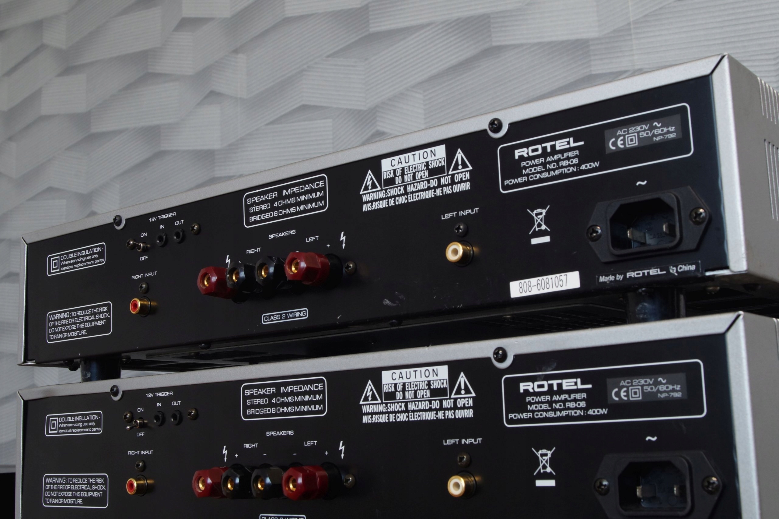 Wzmacniacz Rotel RC-06 2x RB-06 + Pilot Mono Bloki - 7226668947 ...