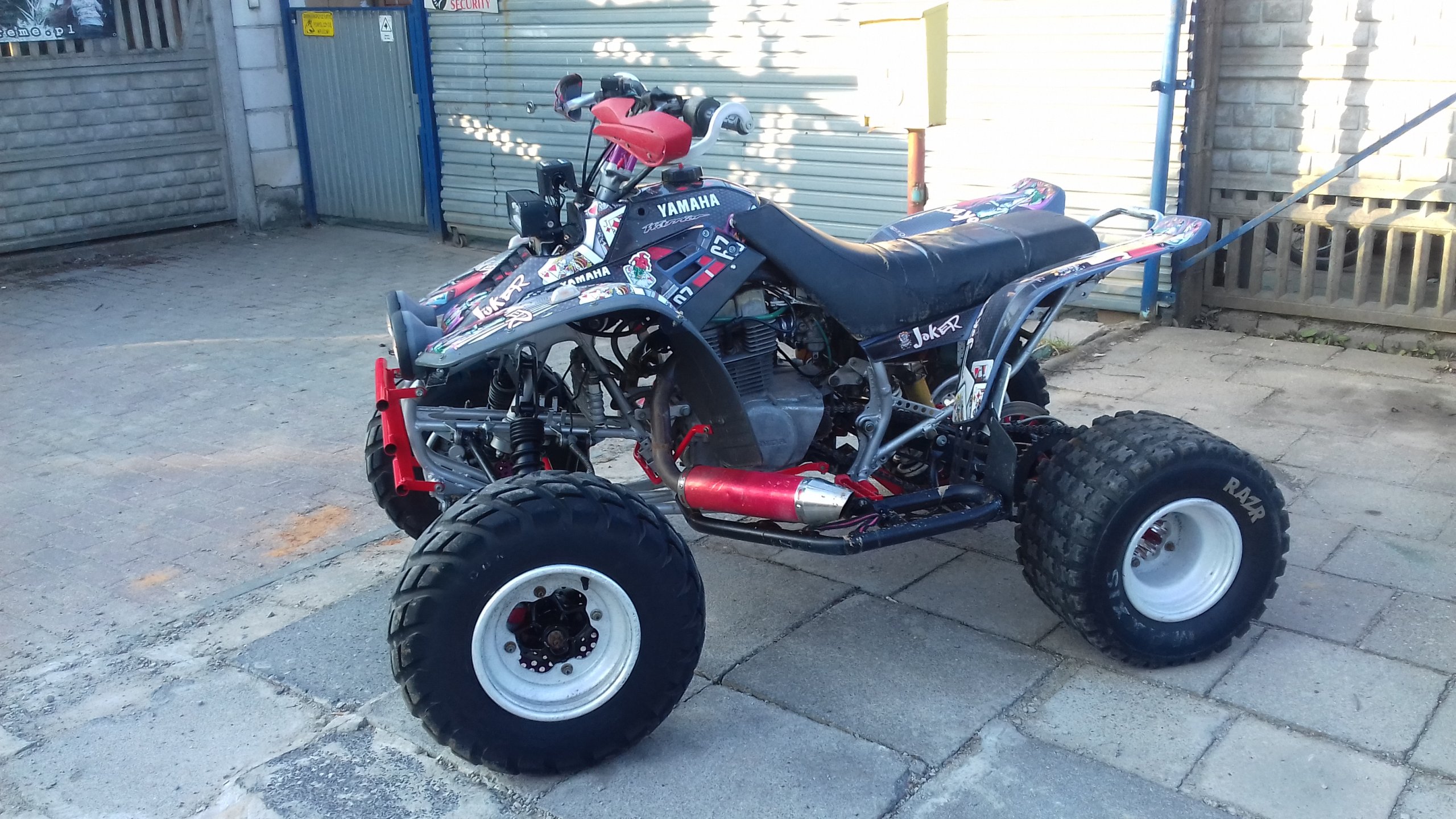 Quad Yamaha Warrior 450 Raptor Blaster Banshee - 7266561642 - oficjalne ...