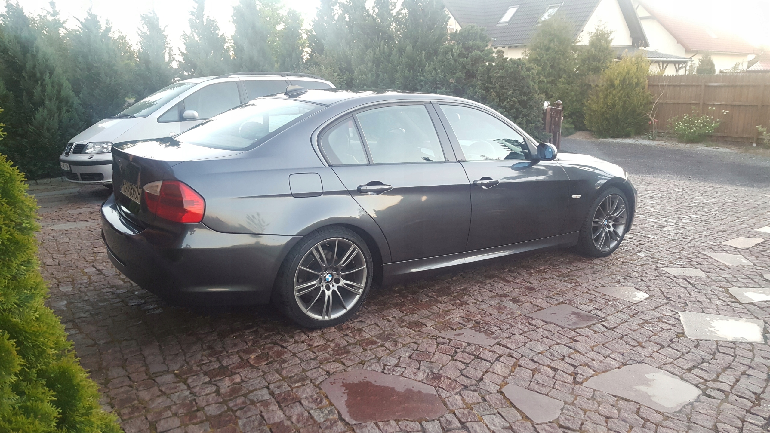 BMW E90 2.0 benz M PAKIET SKÓRY 18 cali KLAMKI LED - 7593696467 ...