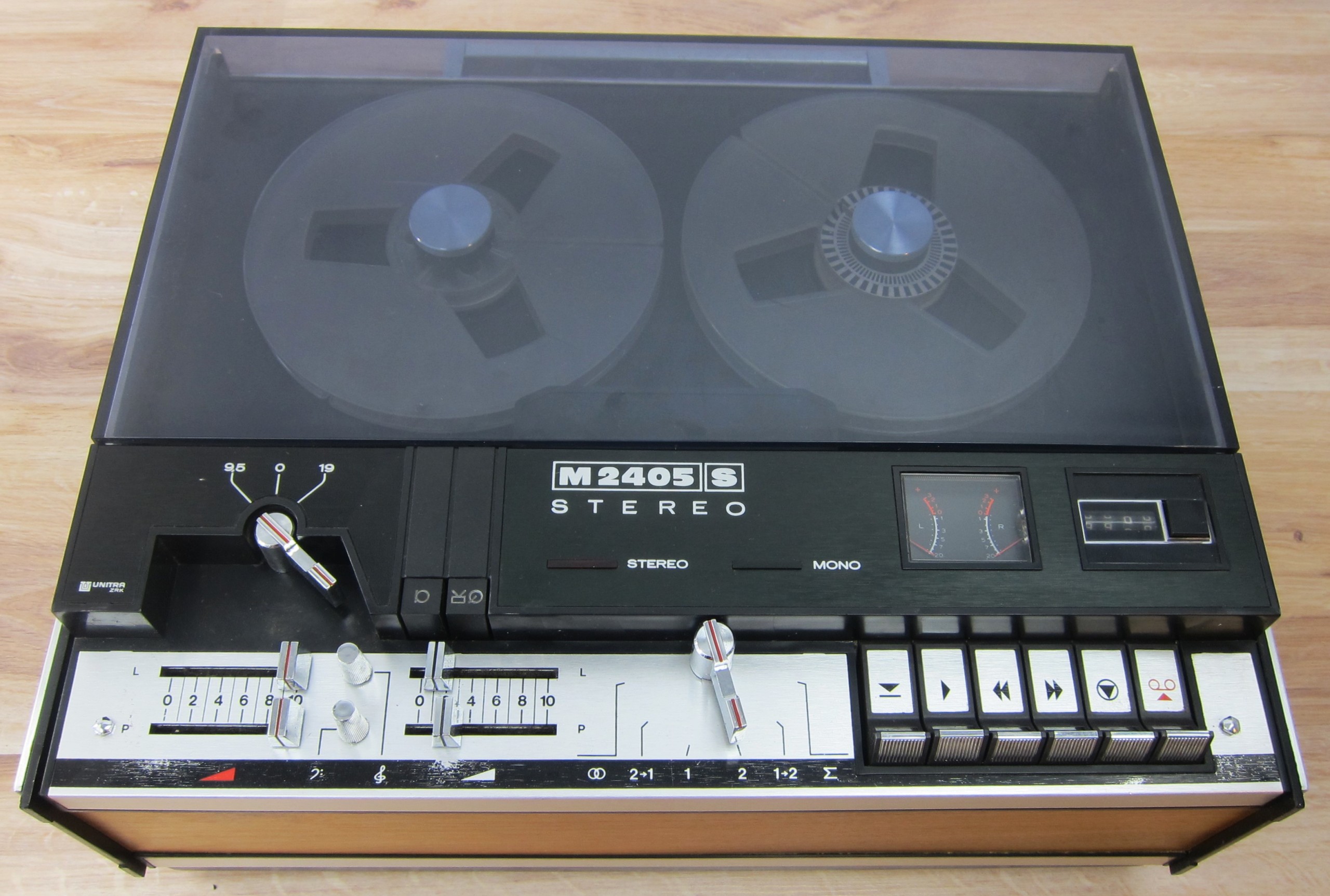 MAGNETOFON SZPULOWY UNITRA M2405 S - PIĘKNY STAN ! - 7437809074 - oficjalne archiwum allegro