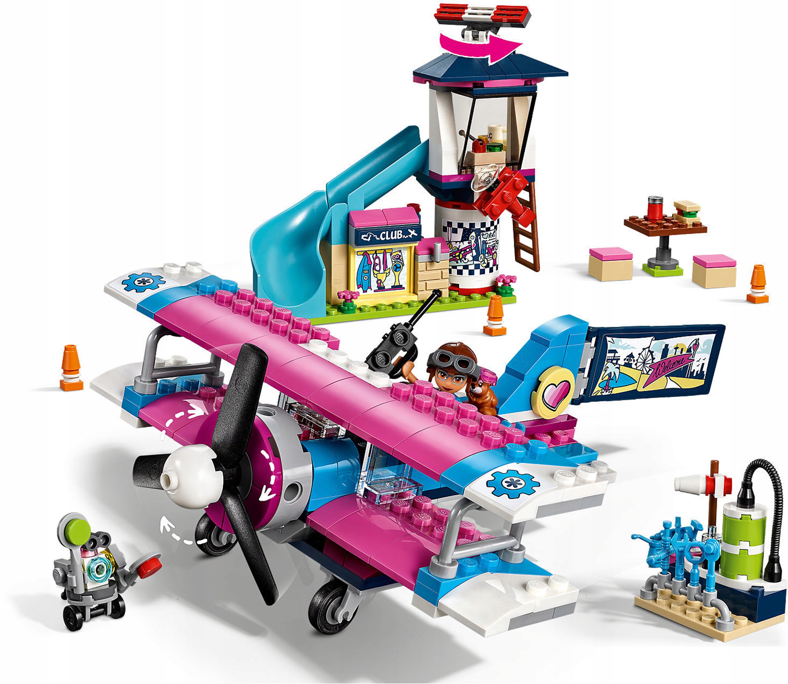 LEGO FRIENDS 41343 LOT SAMOLOTEM NAD HEARTLAKE - 7614394554 - oficjalne ...