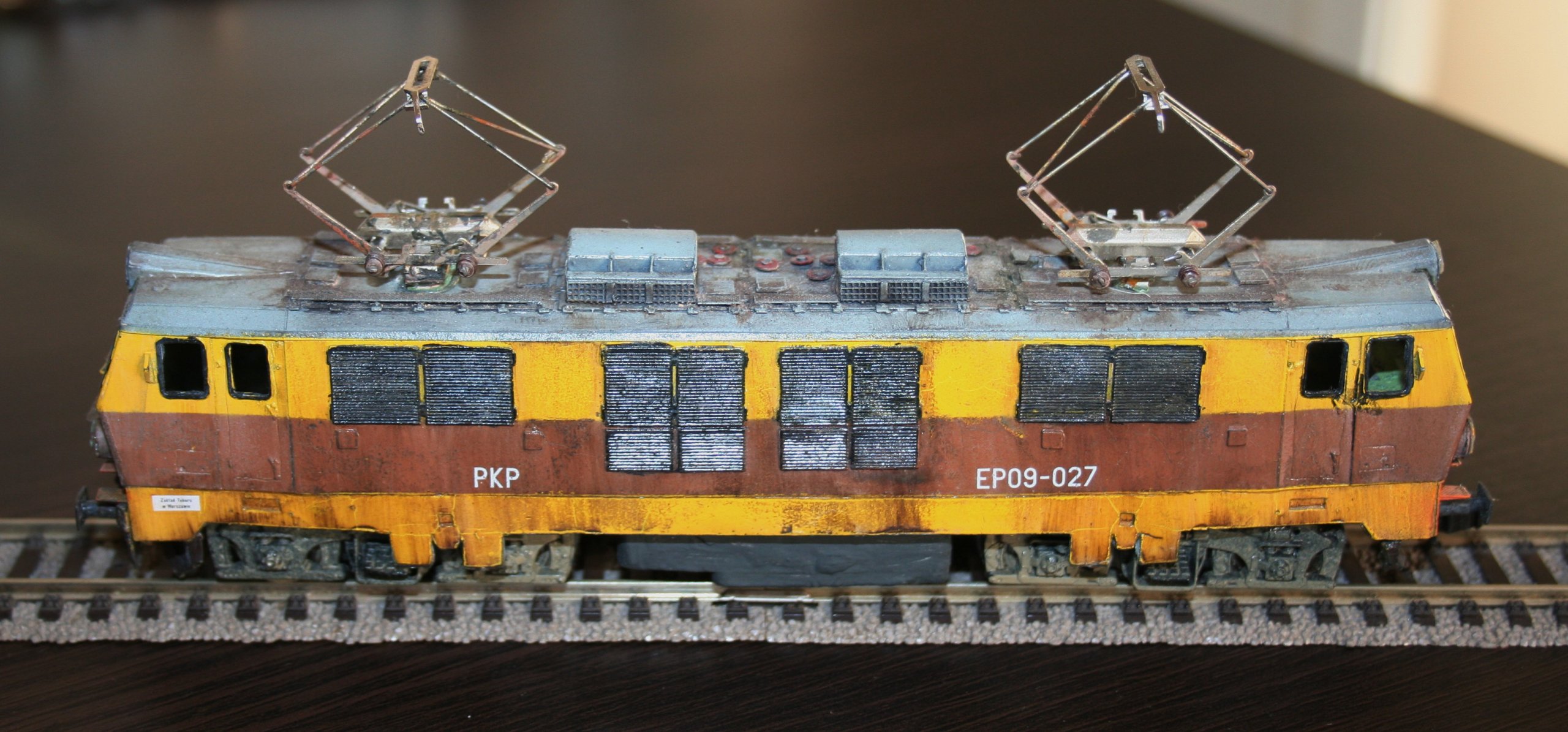 PKP - model elektrowozu EP09-027 - 7157910277 - oficjalne archiwum allegro