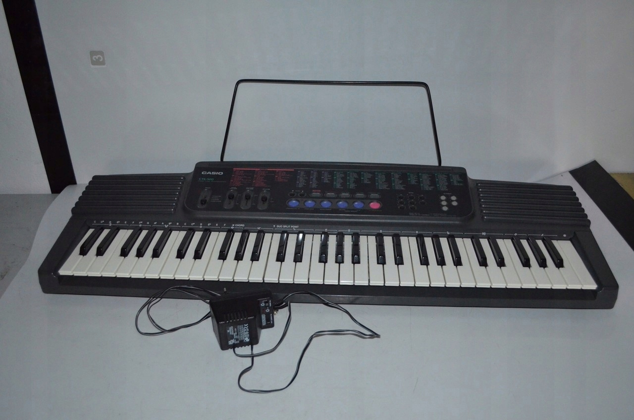 keyboard CASIO CTK-500 Fvat GWARANCJA - 7509809831 - oficjalne archiwum ...