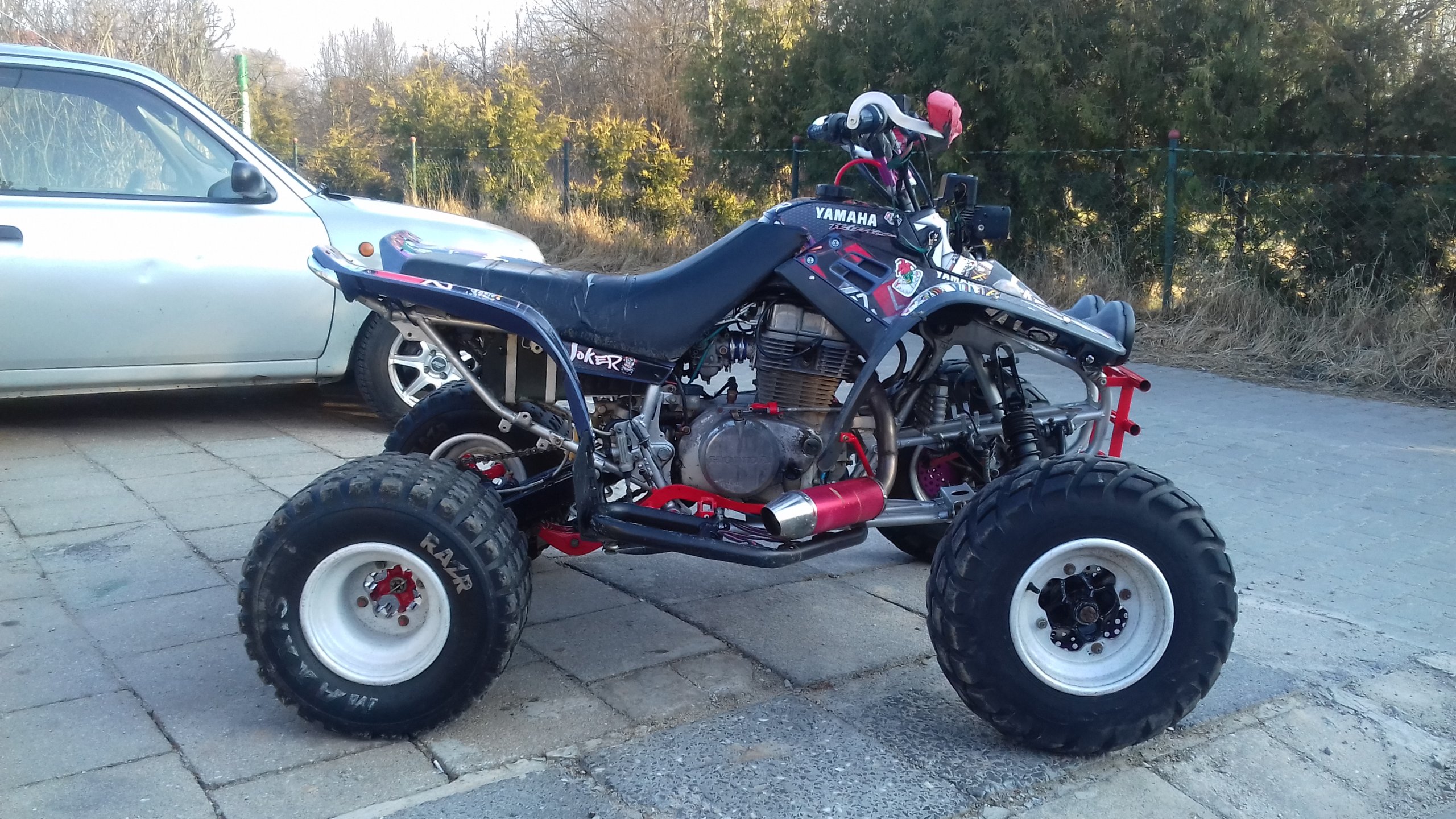 Quad Yamaha Warrior 450 Raptor Blaster Banshee - 7266561642 - oficjalne ...