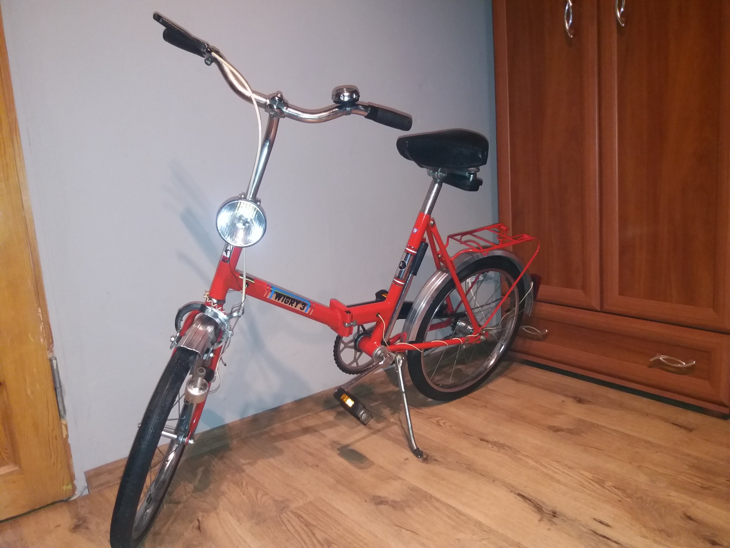 Rower Romet Wigry 3 kokcjonerski stan składak prl - 7324148029 ...