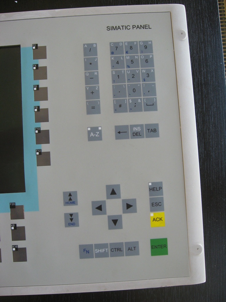 SIEMENS SIMATIC MULTI PANEL MP270B KEY-10 TFT - 7348166224 - oficjalne ...