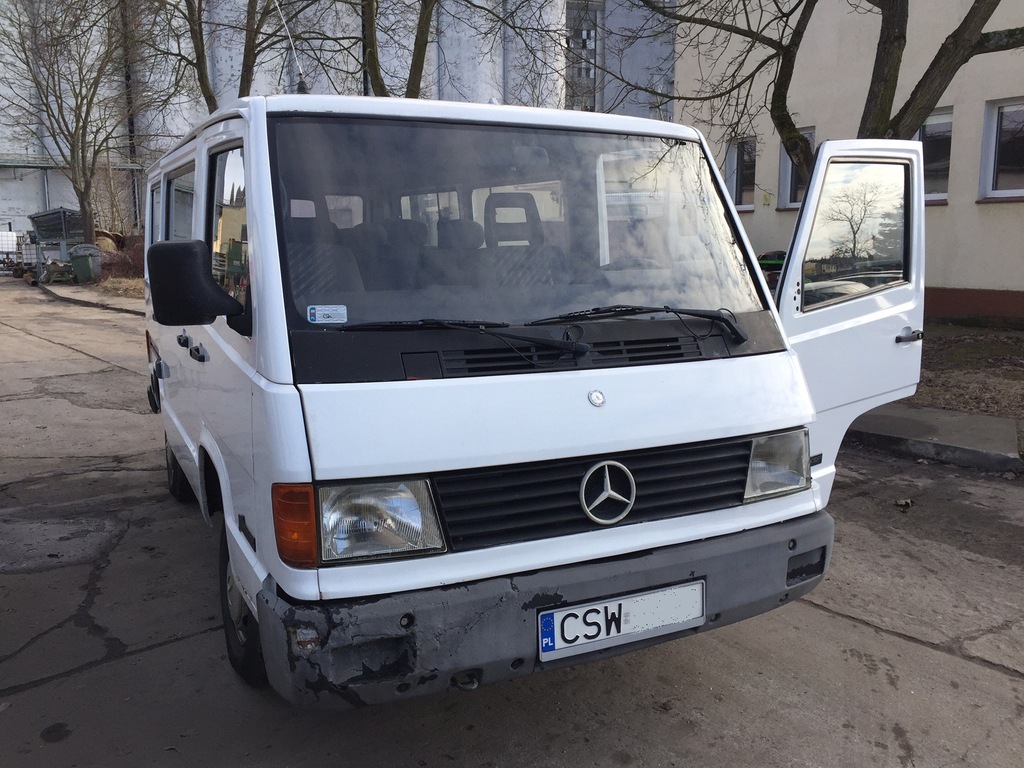 Mercedes MB100 MB100D 1993 9-osobowy 2,4D BRUTTO - 7236835145 ...