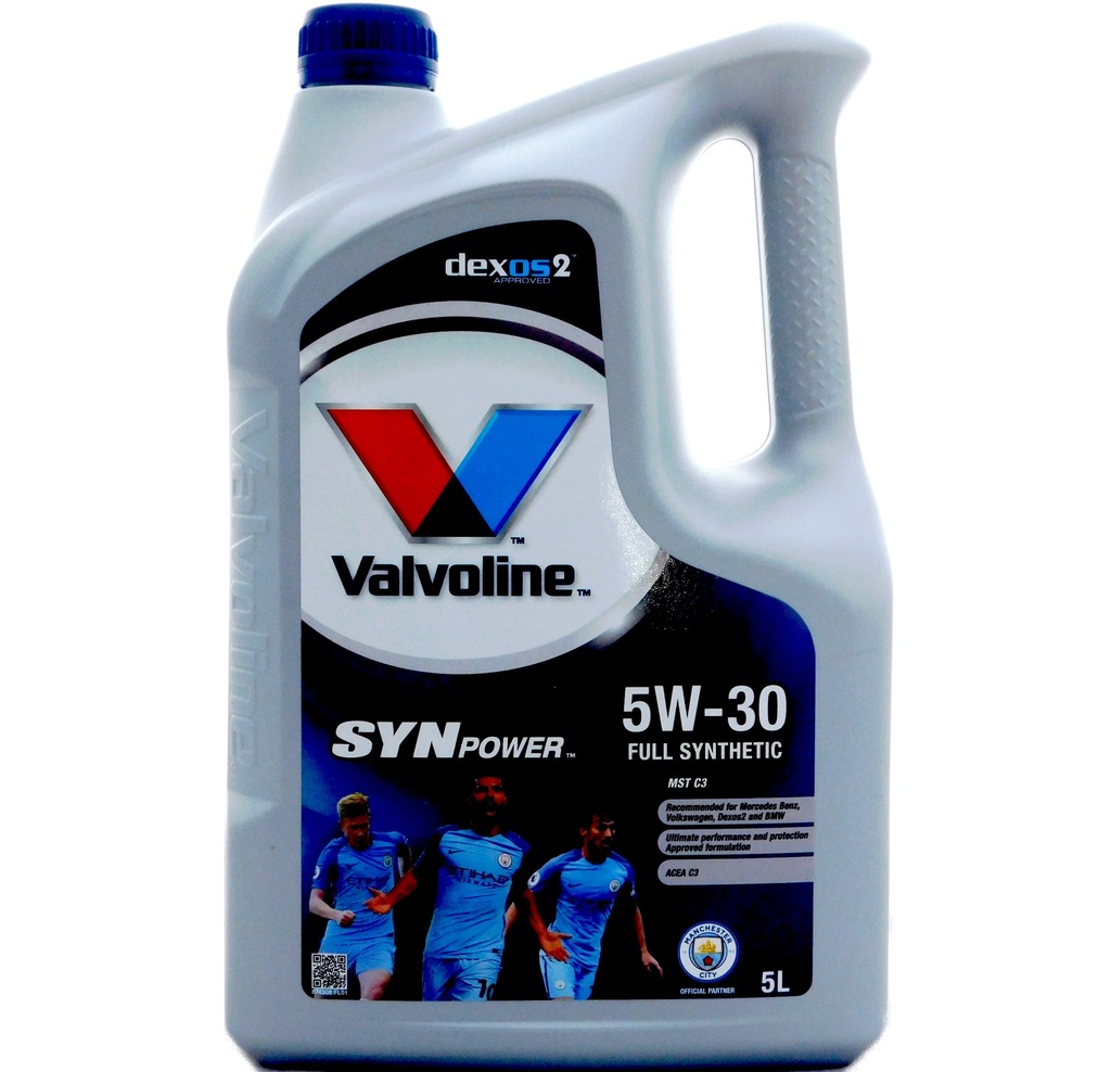 VALVOLINE SynPower MST C3 5W30 5L DEXOS2 NOWY - 6720569128 - oficjalne ...