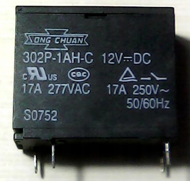 Przekaźnik grzałki do zmywarki 302P-1AH-C 2szt. - 7626888777 ...