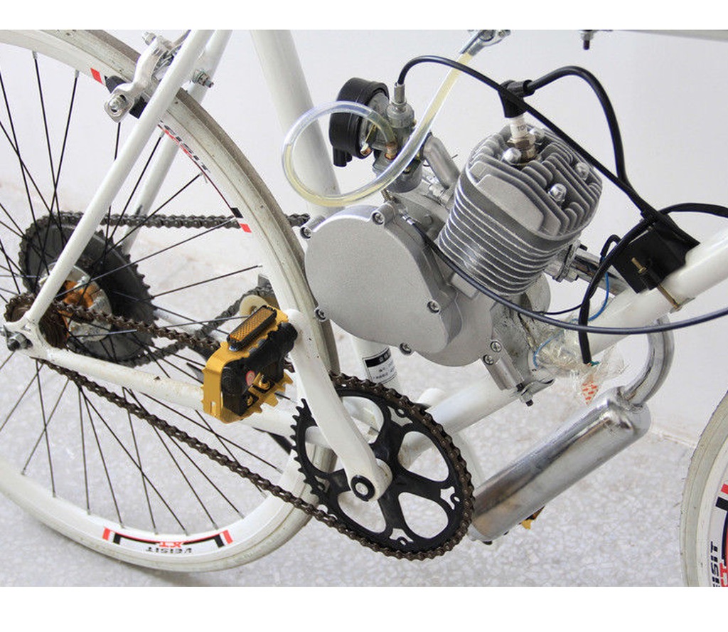 SILNIK ROWEROWY SPALINOWY DO ROWERU 50cm 2T TŁOK 4 - 7368508541 - oficjalne archiwum Allegro