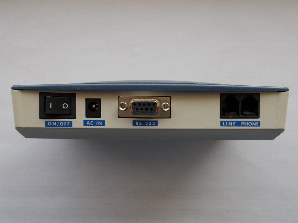 Modem telefoniczny Zyxel Omni 56K ZEWN. KULTOWY!!! - 7299222105 ...