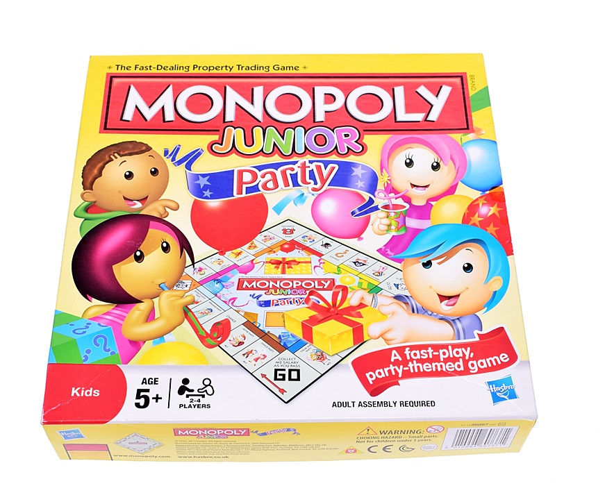 4417-1 ...HASBRO... a#g GRA MONOPOLY JUNIOR PARTY - 7266588813 ... 4417-1 ...HASBRO... a#g GRA MONOPOLY JUNIOR PARTY - 7266588813 ...
