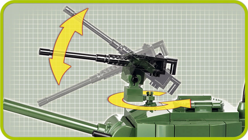 COBI 2464 SMALL ARMY SHERMAN M4A 400elem. - 7658659296 - oficjalne ...