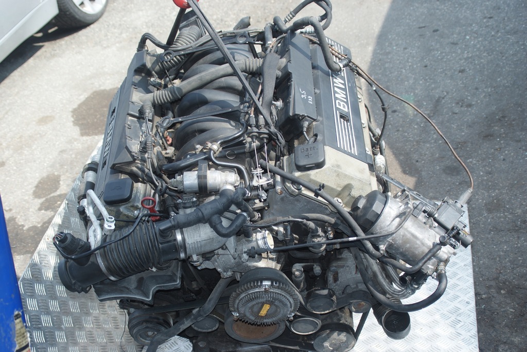 Silnik E53 X5 BMW 4.4 V8 M62 B44 Kompletny Swap - 7574745371 ...