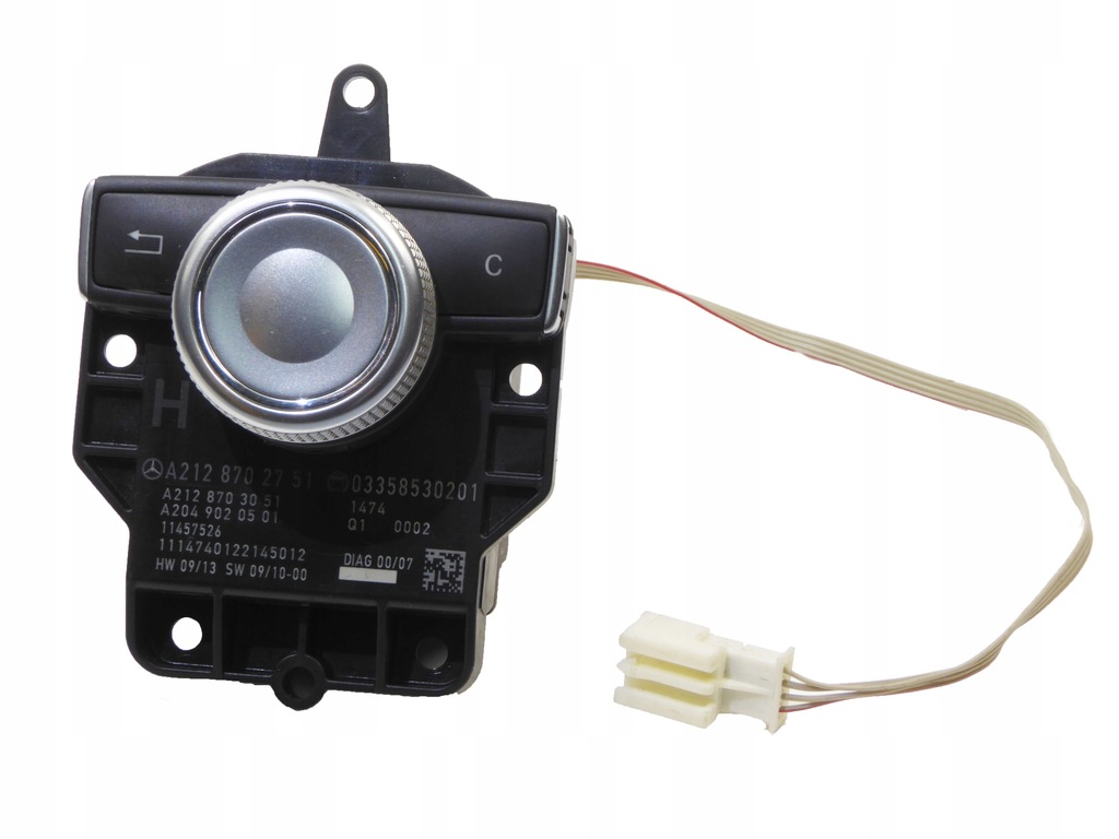 2128702751 pokrętło nawigacji MERCEDES W207 W212 - 7650220611 ...