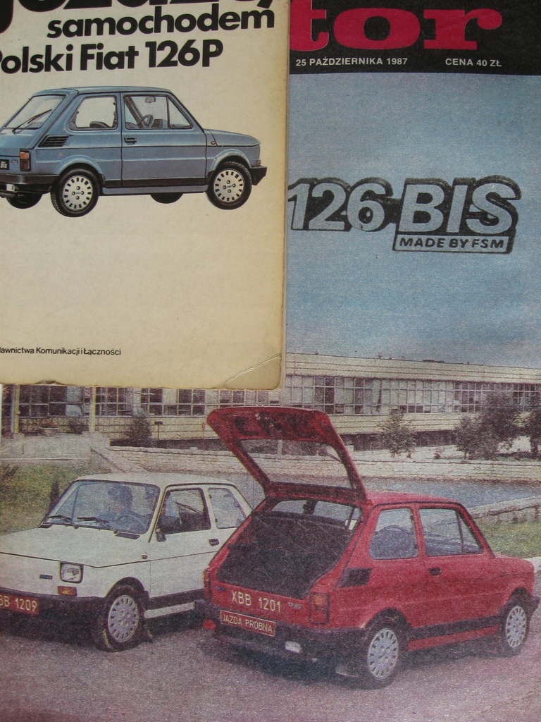 POLSKI FIAT 126p BIS jeżdżę samochodem prezentacja - 7504359632 ...