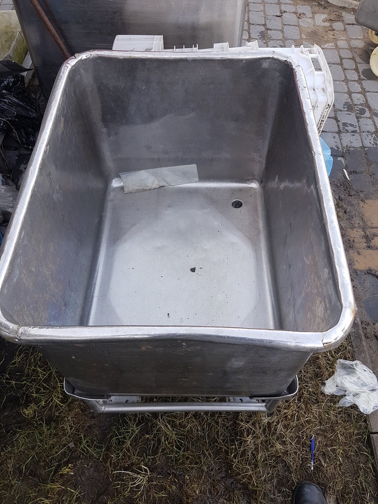 CYMBER BASEN ZBIORNIK POJEMNIK NIERDZEWNY - 7285679420 - oficjalne archiwum Allegro