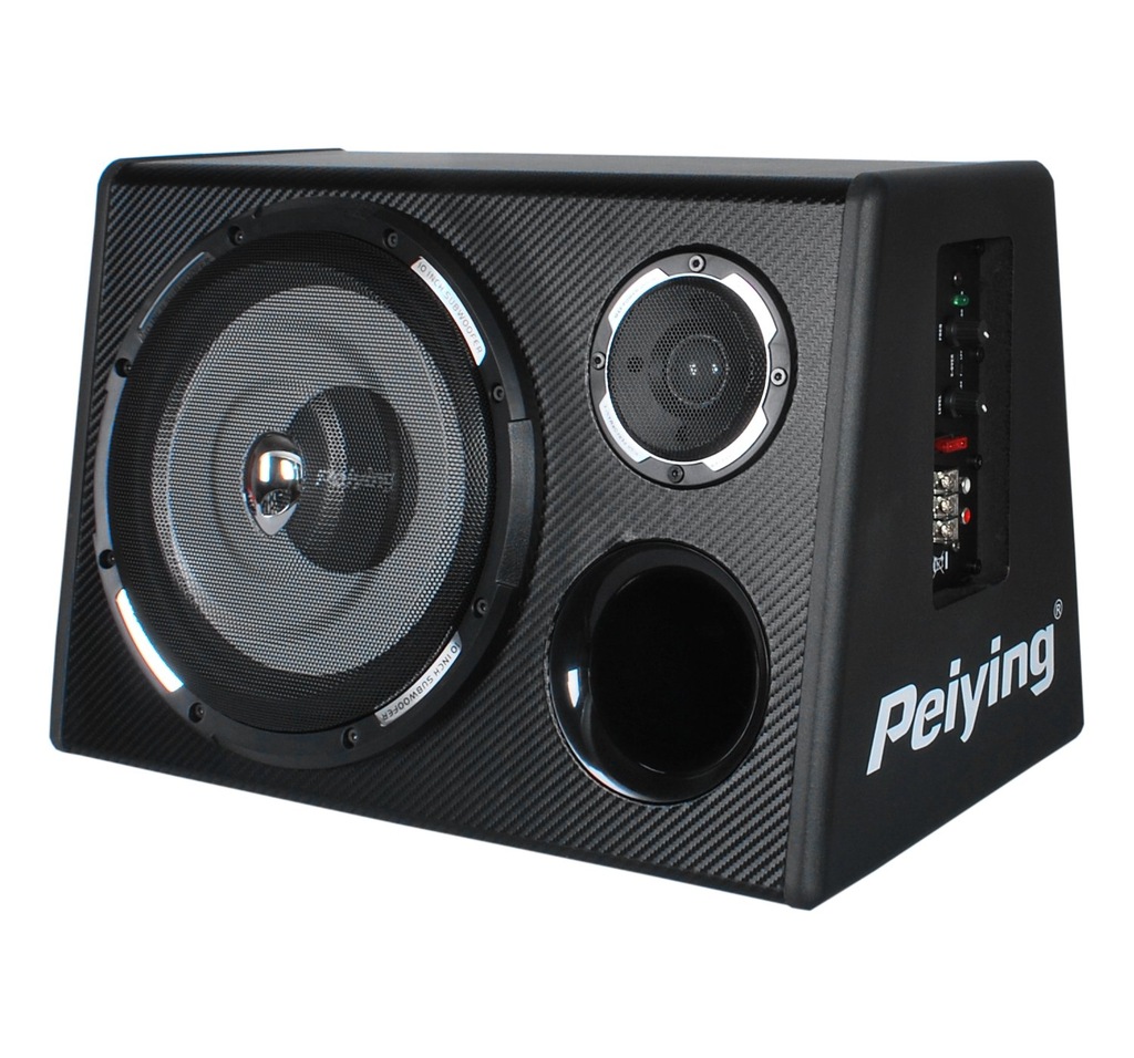 TUBA BASOWA SUBWOOFER AKTYWNY PEIYING PY250QA 500W - 6668293439 - oficjalne archiwum Allegro
