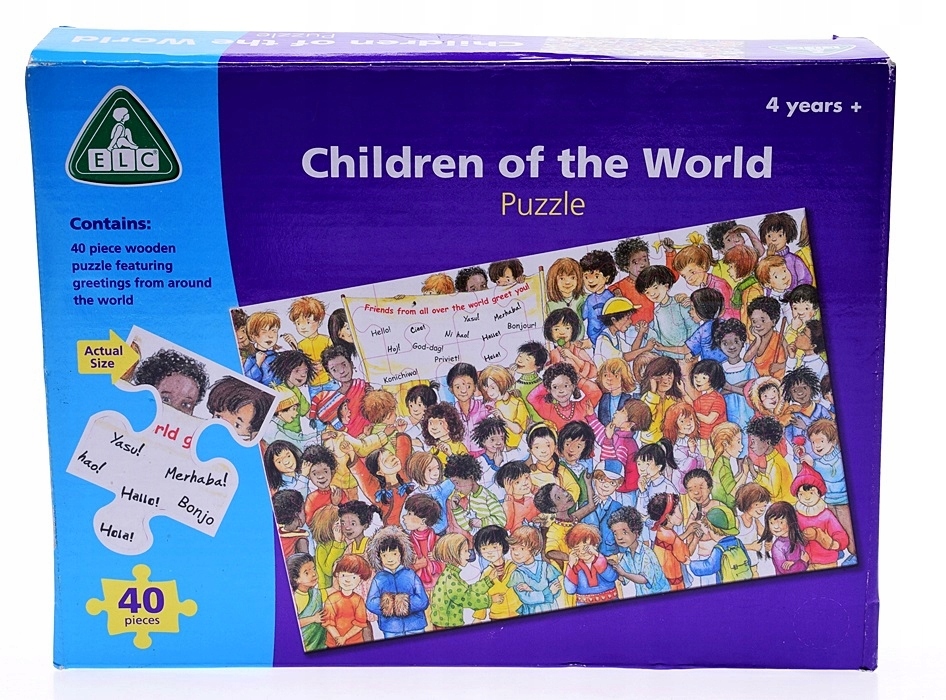 5653-13 ELC CHILDREN OF THE WOLRD... w#w PUZZLE 40 - 7520876246 ...