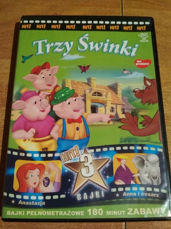 Bajka Dvd Trzy Świnki 7435140525 Oficjalne Archiwum Allegro