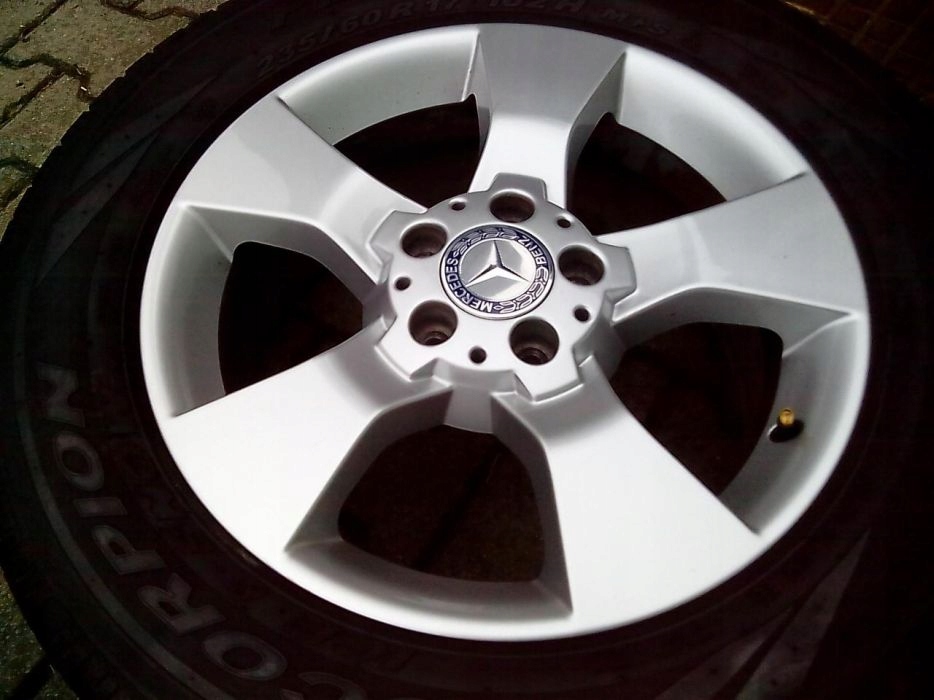 AluFelgi Koła Mercedes GLK 235/60/17 5x112 Pirelli - 7162086587 - oficjalne archiwum Allegro