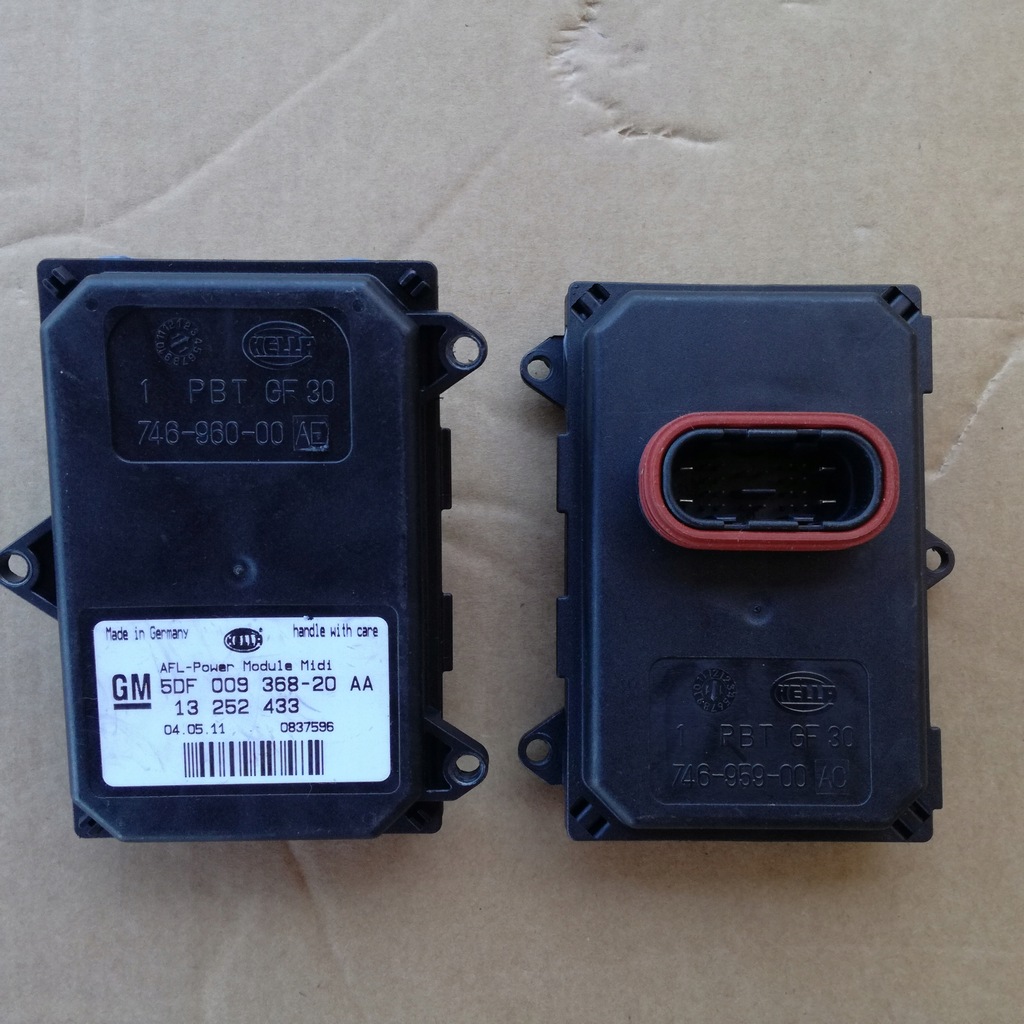 Opel Astra H III Moduł Skrętu 5DF 009 368-20 Nowy - 7498014677 ...