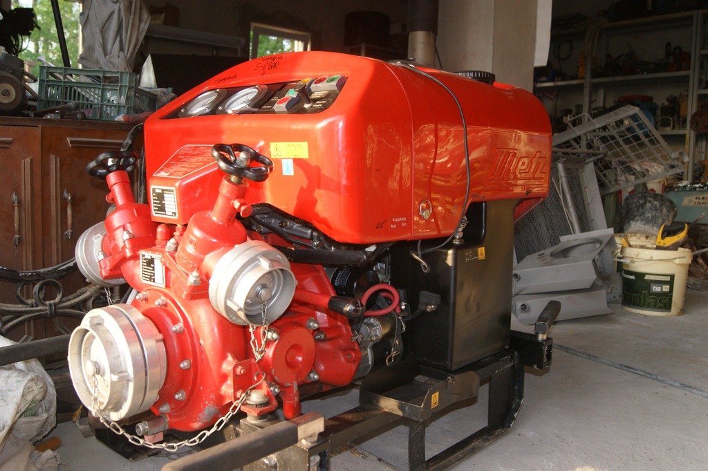 motopompa strażacka metz ts 8 - 7326390228 - oficjalne archiwum Allegro