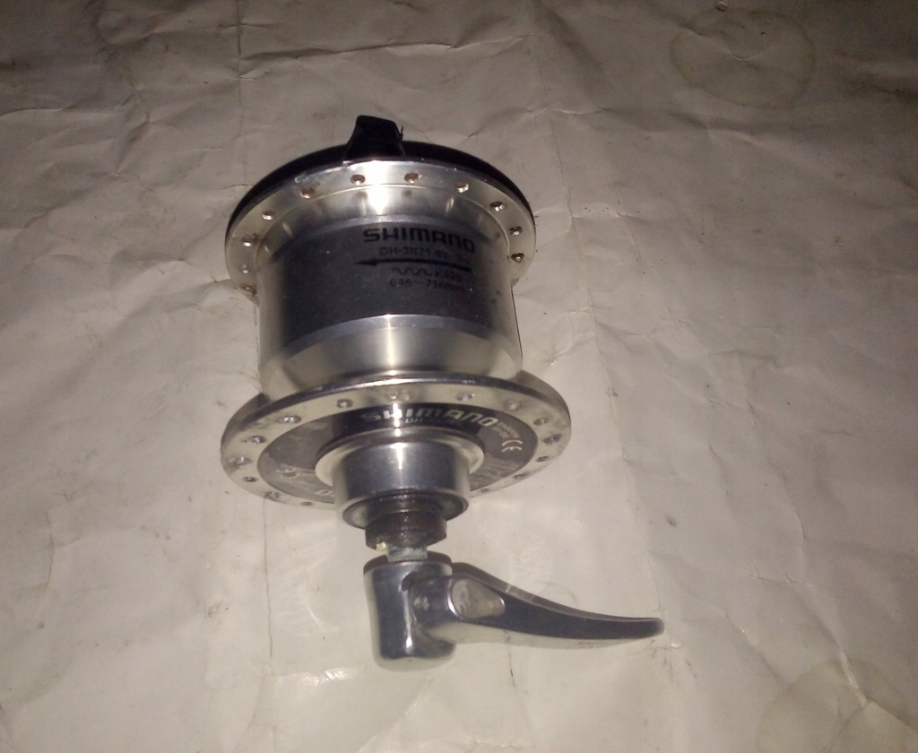 Piasta przód Shimano Dh-3n71 dynamo 36 otworów - 7775864313 - oficjalne ...